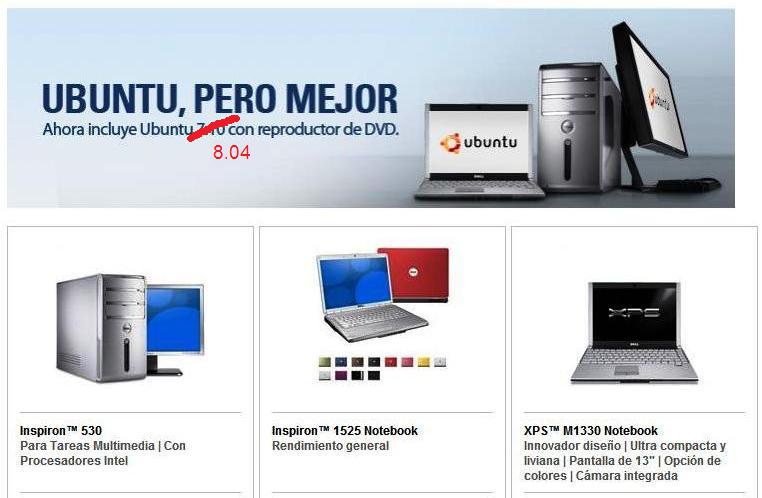 Dell Linux PCs se actualizan