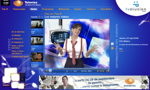 Televisa sale a Internet