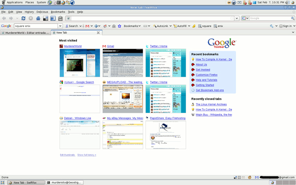 Google toolbar en varios idiomas