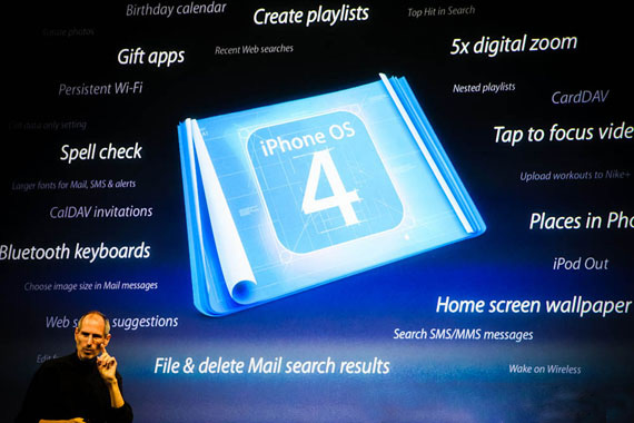 Nuevo iPhone OS 4.0 cumple con las expectativas