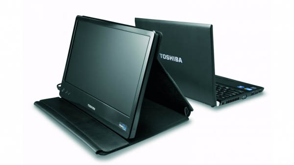 Monitor de Toshiba que funciona vía USB