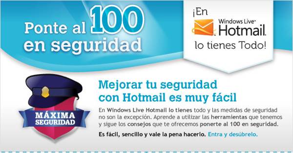 Hotmail y Prodigy MSN refuerzan seguridad