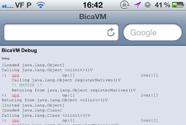Máquina Virtual De Java Jvm Escrita En Javascript