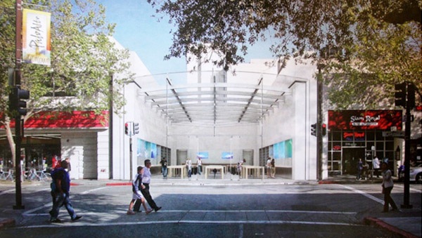 La nueva tienda de Apple en Palo Alto, California