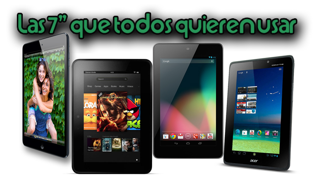 Las 7 pulgadas que todos quieren usar