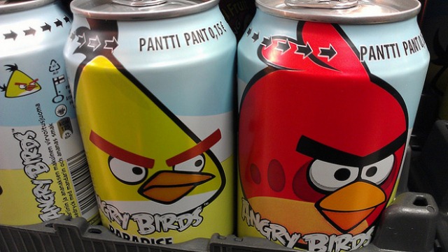 El refresco de Angry Birds vende más que Coca-Cola