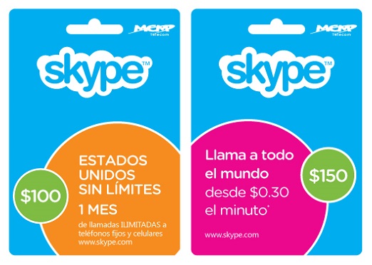 Las tarjetas prepagadas de Skype llegan a más países