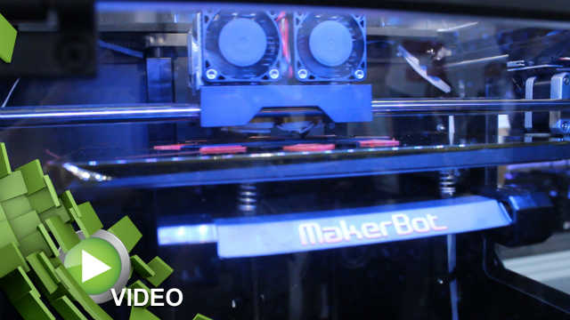 #2013CES: Imprime objetos 3D en ABS con MakerBot Replicator 2x