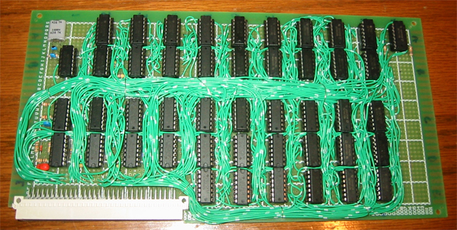 Una computadora hecha con compuertas NAND