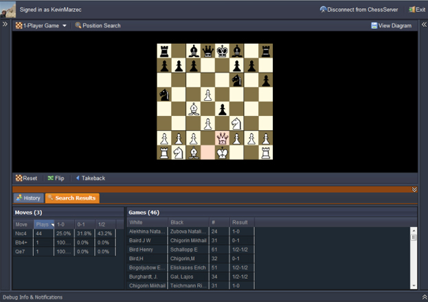 Estudie ajedrez con la ayuda de Internet