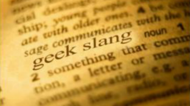 Más palabras del lenguage geek