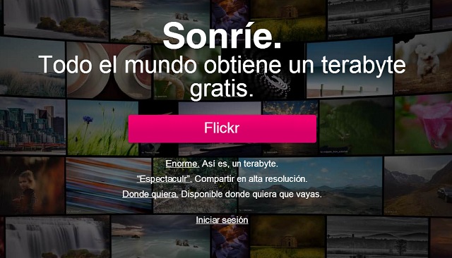 Flickr: 1 TB de almacenamiento gratis
