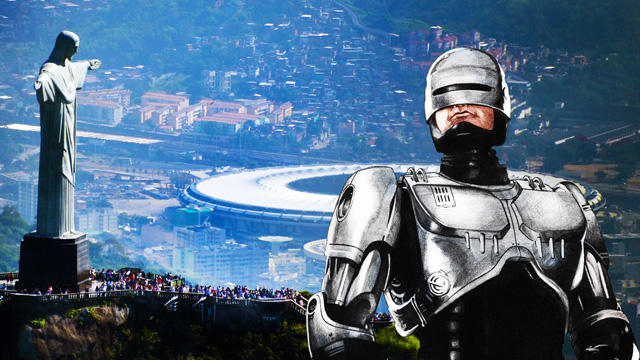 Brasil invierte en Robocops para sus eventos