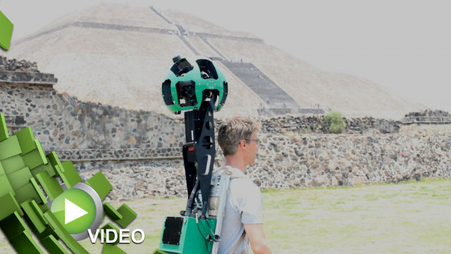 Así mapea Google Trekker la pirámide del Sol