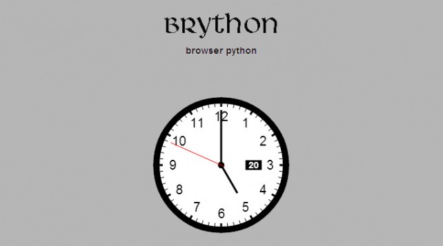 Brython Python En El Navegador