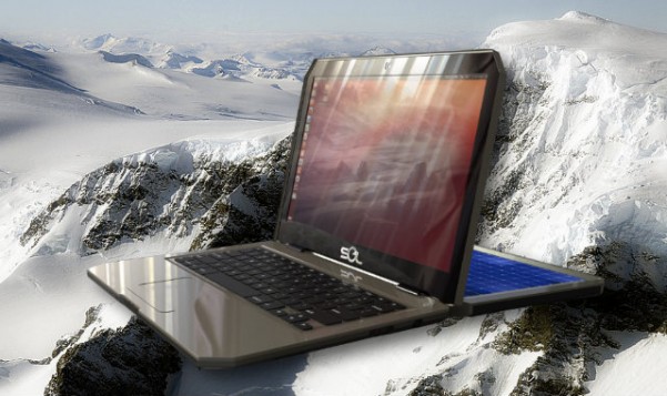 SOL: laptop Ubuntu todo-terreno con celdas solares