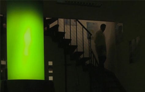 Lámpara de microalgas que ofrece iluminación ecológica