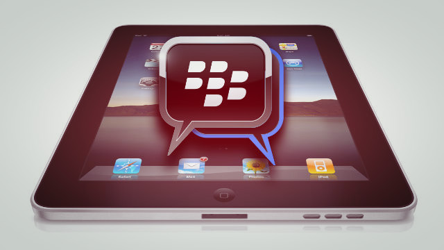 BlackBerry Messenger ahora en iPad e iPod touch