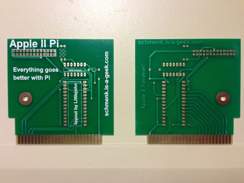 La Apple II y la Raspberry Pi