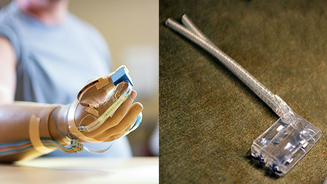 Mano artificial con sentido del tacto