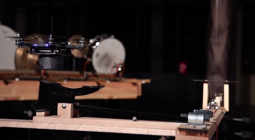 Drones haciendo música