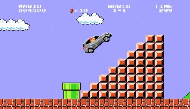 Mario Bros se “mueve” en un Mercedes-Benz