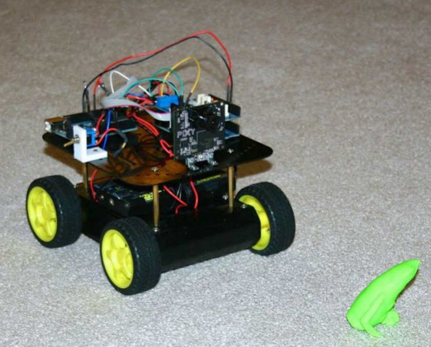 Mikey, el robot que se carga a sí mismo