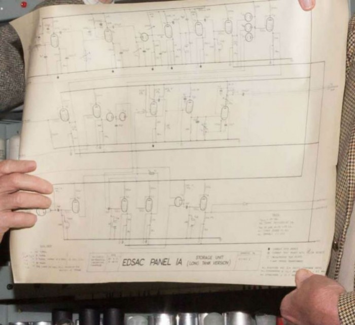 Los diagramas de la computadora EDSAC redescubiertos