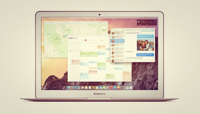 Así luce Mac OS X “Yosemite” de Apple