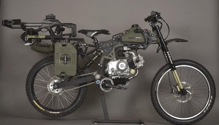 Esta es la bici que te salvará del apocalipsis zombie