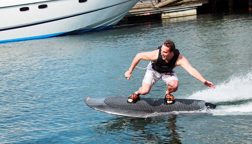Una nueva forma de wakeboarding