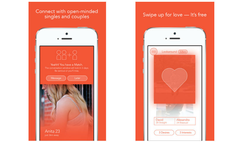 3nder, el Tinder para tríos