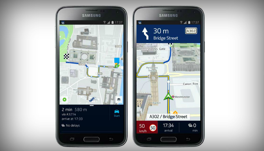 Prueba el beta de Nokia HERE Maps en Android