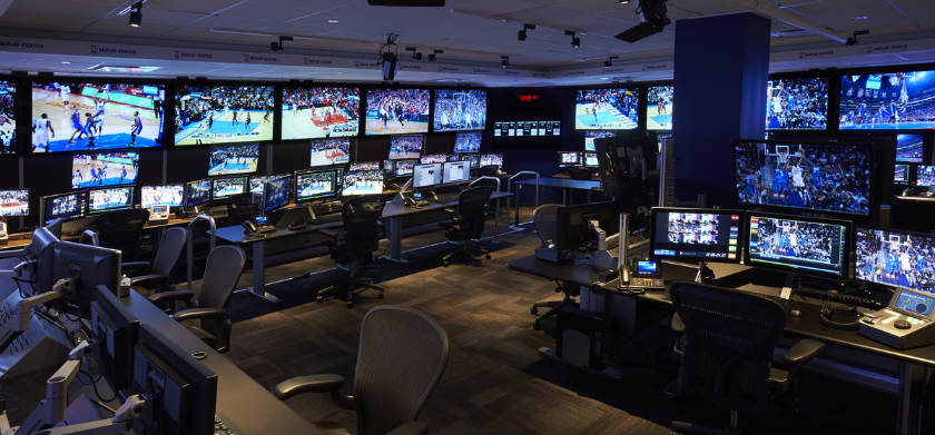 NBA Replay Center, un centro dedicado a las repeticiones instantáneas