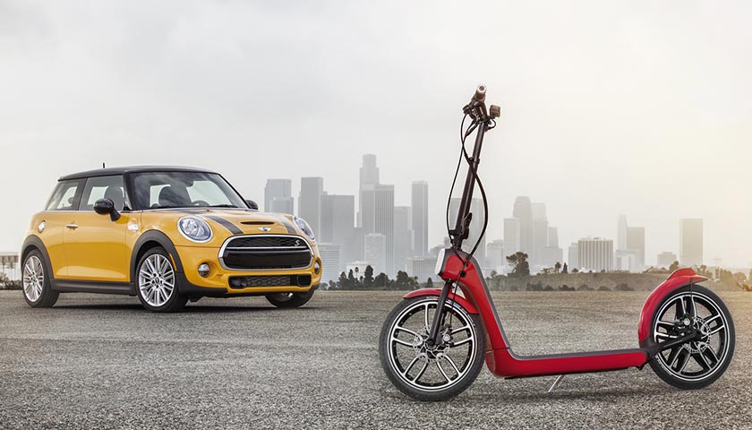 El nuevo concepto de MINI es un scooter