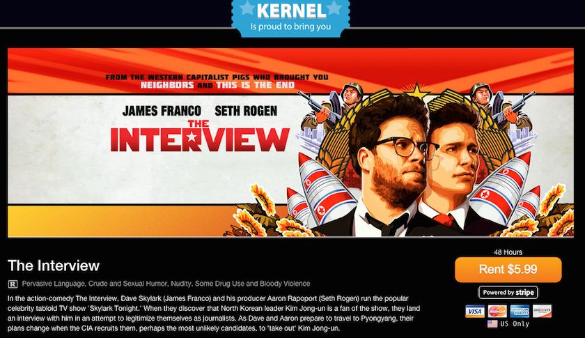 ‘The Interview’ lleva 24 horas en línea… ¿y en Netflix para cuándo?