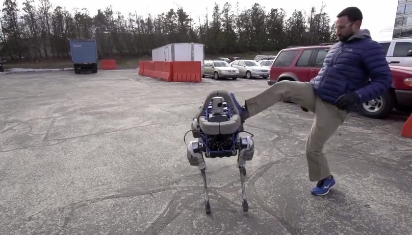 Spot: un "perro robot" que no puede ser derribado