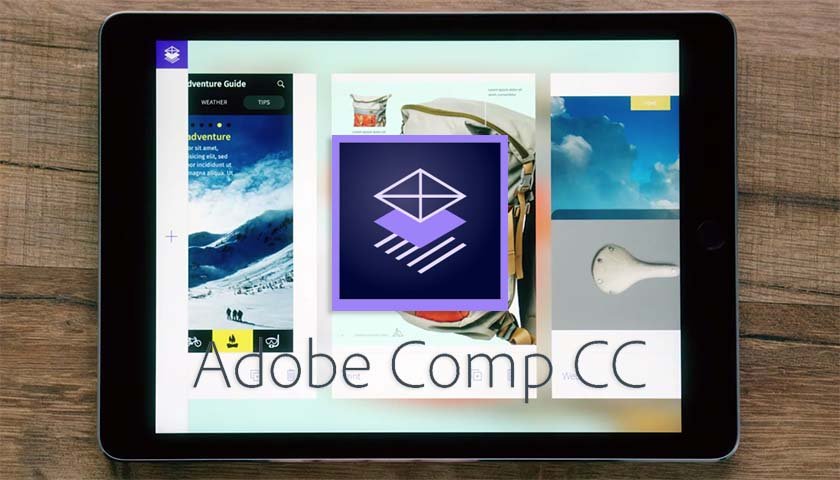 Adobe Comp CC, la nueva app para diseñar en iPad
