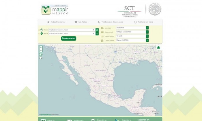 Traza la ruta y calcula los gastos de tu roadtrip con Mappir