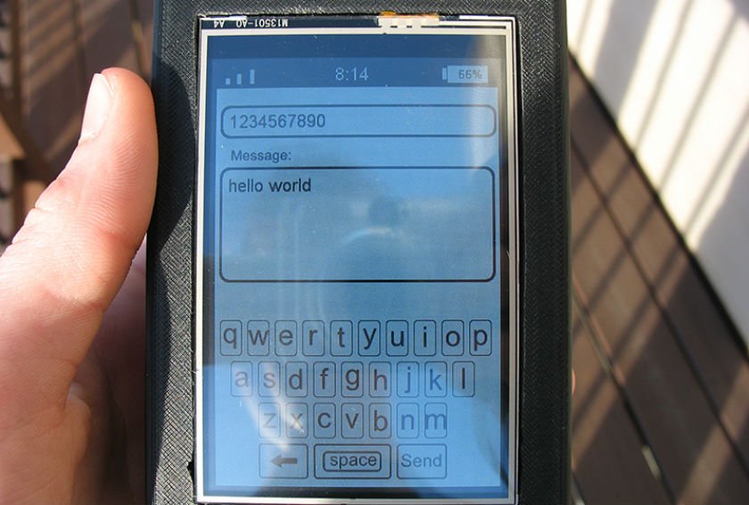 Un smartphone 2G hecho con una Raspberry Pi