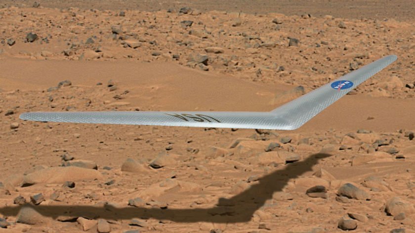 NASA trabaja con prototipos aéreos para usarlos en Marte