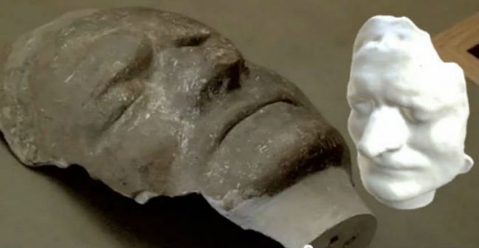 El rostro de Newton escaneado en 3D