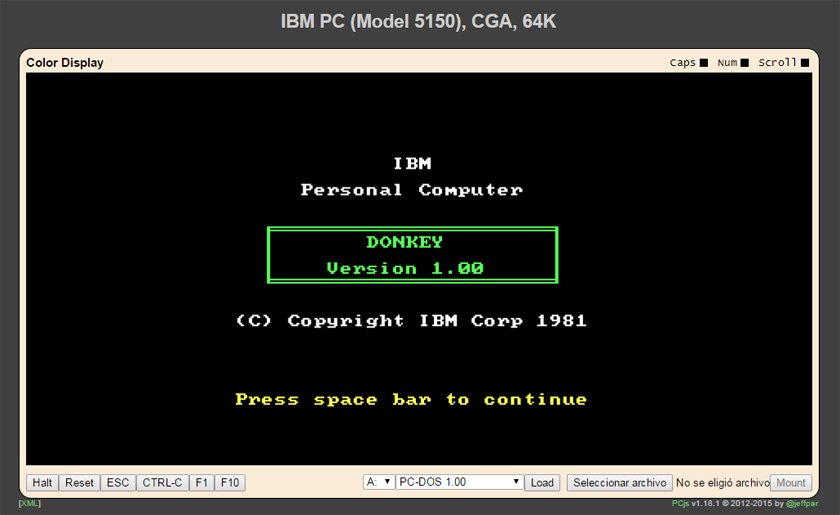 Javascript para simular una PC completa con Windows 1.0