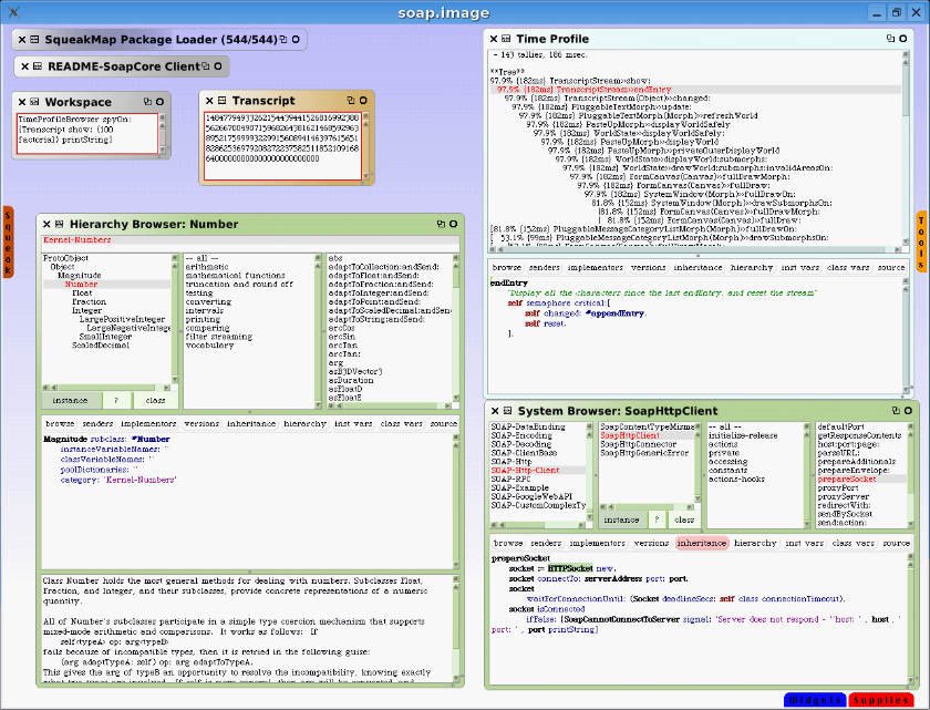 Squeak 5.0, un lenguaje de código abierto casi igual a Smalltalk