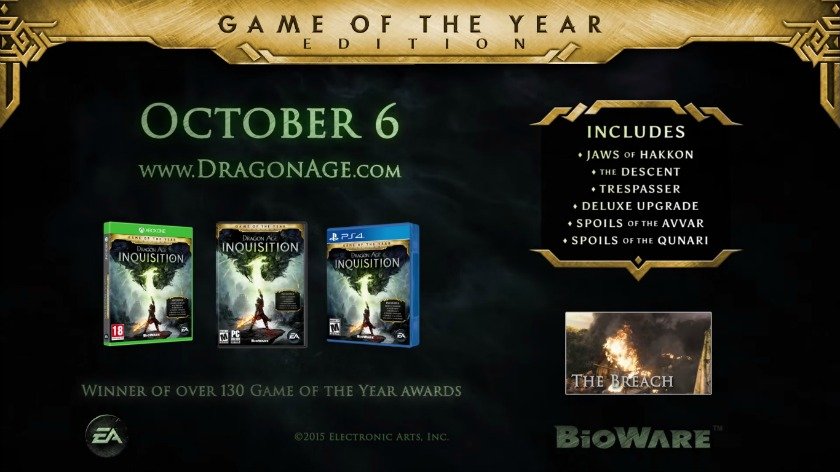 Dragon Age: Inquisition lanza Dragon Age: Inquisition lanza