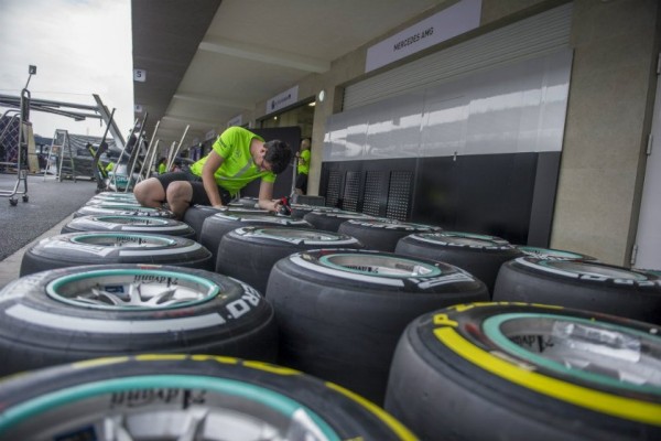 Así se clasifican los neumáticos de la F1