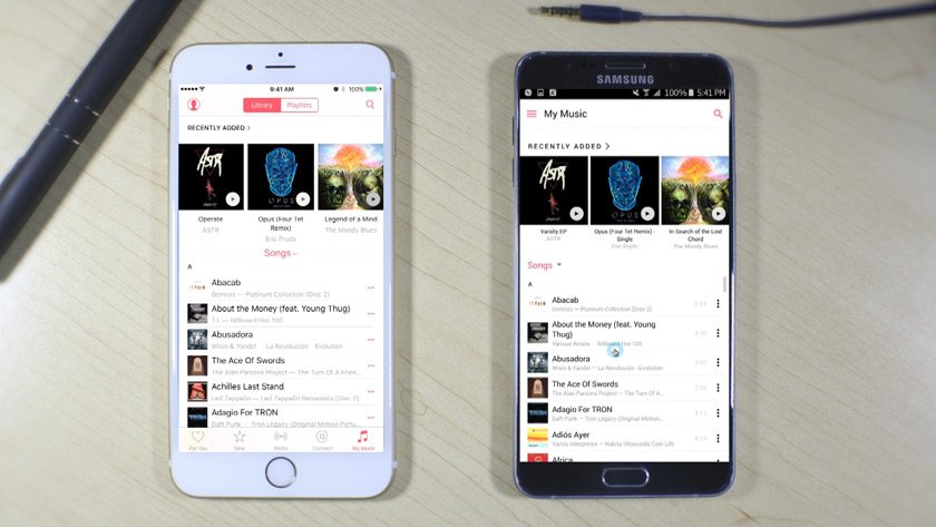 Conoce a detalle Apple Music para Android en nuestra comparación