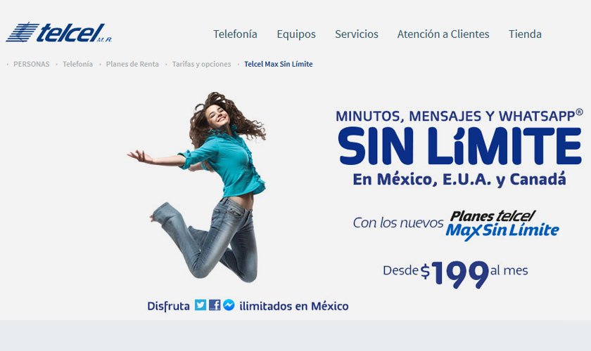 Telcel presenta los planes Max Sin Límite y paquetes Amigo Sin Límite