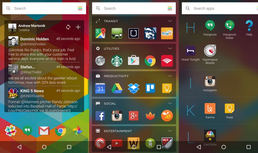 5 interesantes launchers para tu Android
