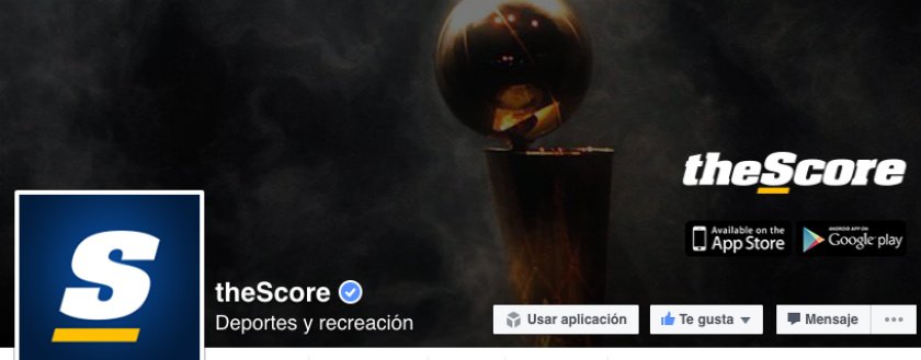 theScore bot, el primer chatbot deportivo de Facebook Messenger
